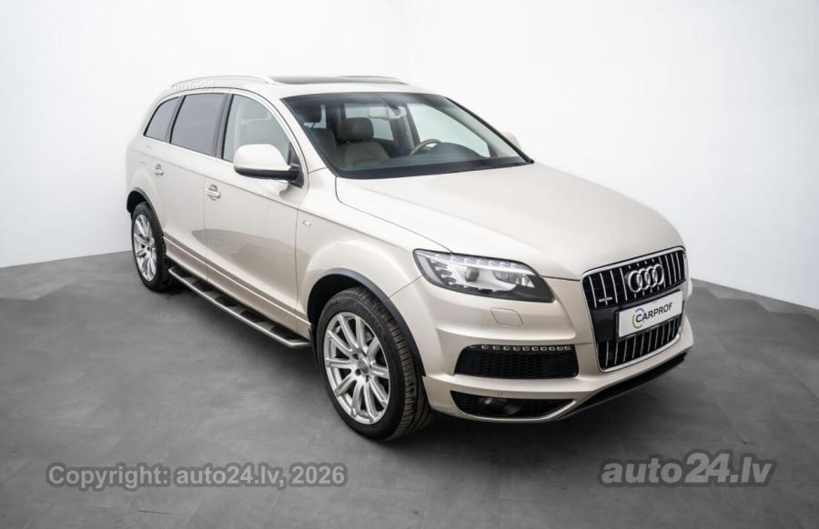 Beige Audi Q7 2012 in Tallinn, with an engine capacity of 3.00 L and mileage of 280 thousand km for 12899 €, photo 3 on AUTOMOTO.COM.LV
