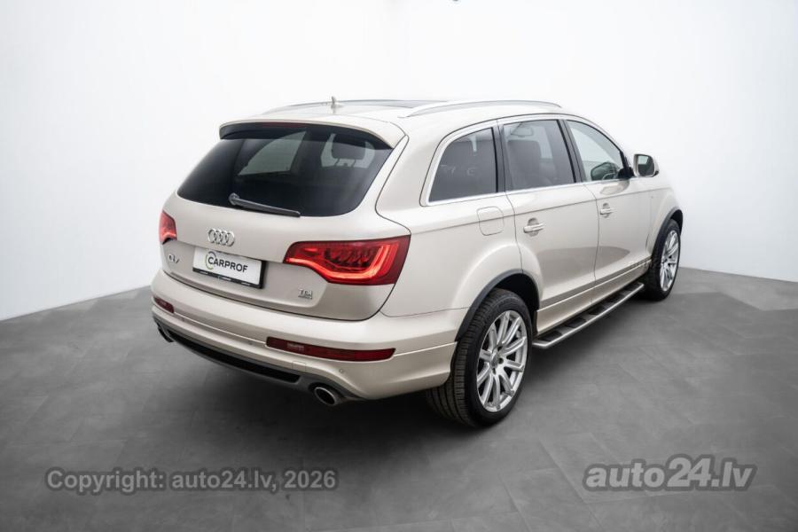 Beige Audi Q7 2012 in Tallinn, with an engine capacity of 3.00 L and mileage of 280 thousand km for 12899 €, photo 4 on AUTOMOTO.COM.LV