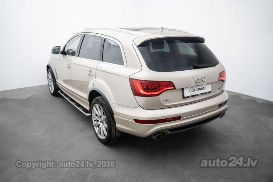 Beige Audi Q7 2012 in Tallinn, with an engine capacity of 3.00 L and mileage of 280 thousand km for 12899 €, photo 6 on AUTOMOTO.COM.LV
