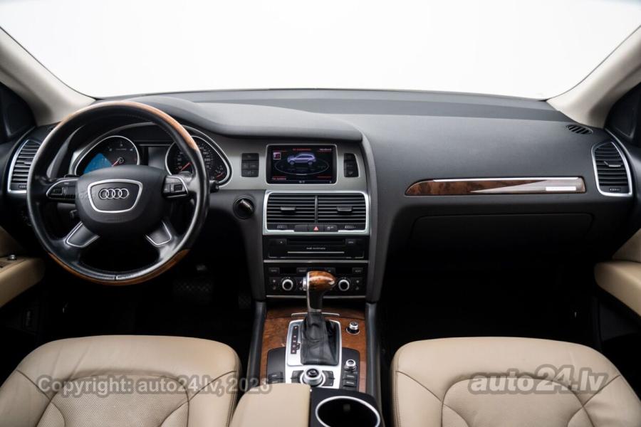 Beige Audi Q7 2012 in Tallinn, with an engine capacity of 3.00 L and mileage of 280 thousand km for 12899 €, photo 13 on AUTOMOTO.COM.LV