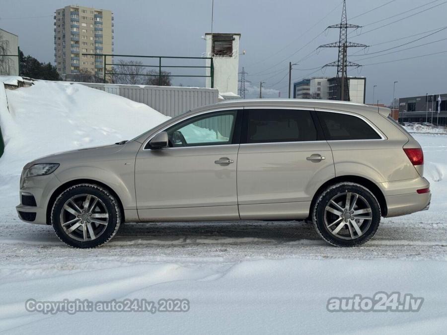 Beige Audi Q7 2013 in Tallinn, with an engine capacity of 3.00 L and mileage of 139 thousand km for 14990 €, photo 4 on AUTOMOTO.COM.LV