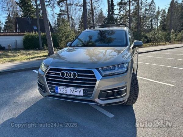 Beige Audi Q7 2016 in Tallinn, with an engine capacity of 3.00 L and mileage of 301 thousand km for 19500 €, photo 1 on AUTOMOTO.COM.LV