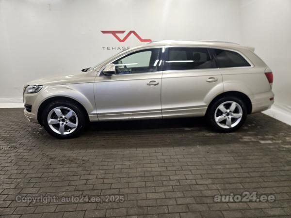 Beige Audi Q7 2013 in Tartu, with an engine capacity of 3.00 L and mileage of 331 thousand km for 12900 €, photo 11 on AUTOMOTO.COM.LV