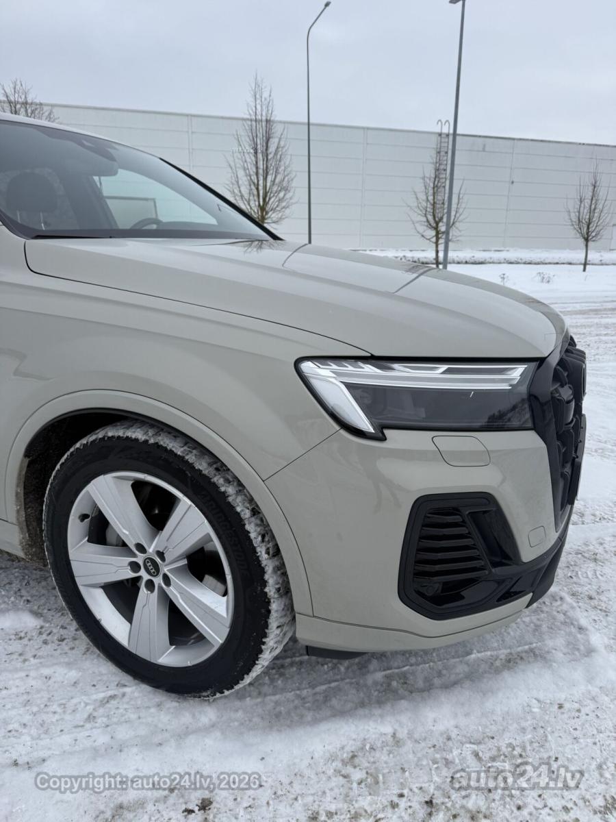 Smilšu krāsa Audi Q7 2024 Tartu, ar dzinēja tilpumu 3.00 L un nobraukumu 52 tūkst. km par 74500 €, foto 8 vietnē AUTOMOTO.COM.LV
