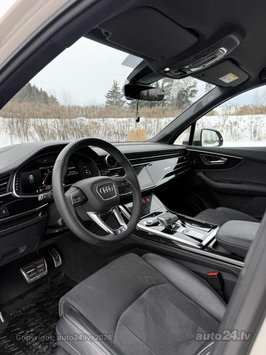 Smilšu krāsa Audi Q7 2024 Tartu, ar dzinēja tilpumu 3.00 L un nobraukumu 52 tūkst. km par 74500 €, foto 9 vietnē AUTOMOTO.COM.LV
