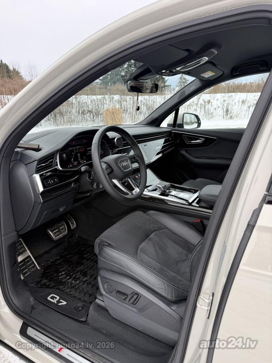 Smilšu krāsa Audi Q7 2024 Tartu, ar dzinēja tilpumu 3.00 L un nobraukumu 52 tūkst. km par 74500 €, foto 10 vietnē AUTOMOTO.COM.LV