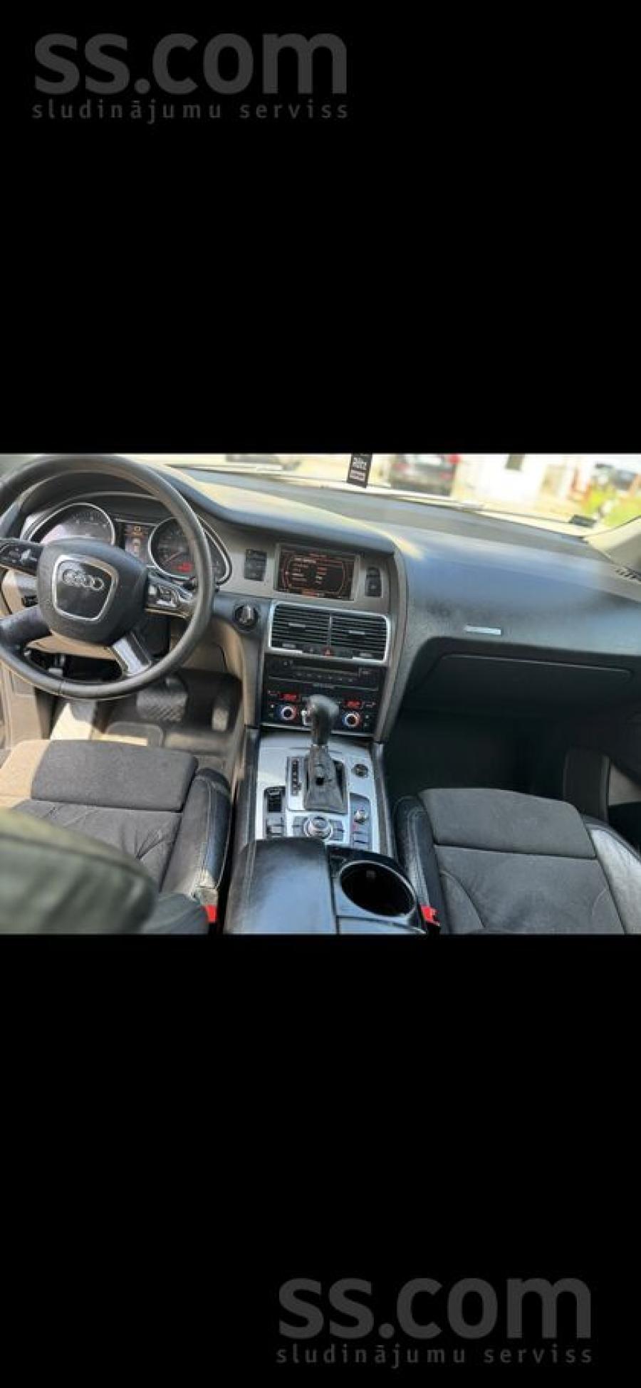Melns Audi Q7 2006 Saldus, ar dzinēja tilpumu 3.00 L un nobraukumu 454 tūkst. km par 5500 €, foto 2 vietnē AUTOMOTO.COM.LV
