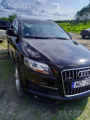 Melns Audi Q7 2006 Jēkabpils, ar dzinēja tilpumu 3.00 L un nobraukumu 345 tūkst. km par 5900 €, foto 2 vietnē AUTOMOTO.COM.LV