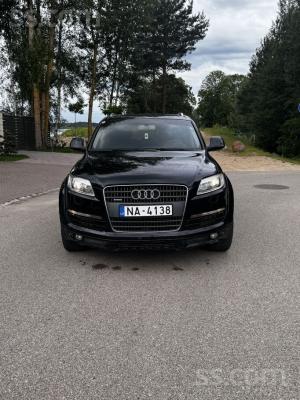 Melns Audi Q7 2006 Daugavpils, ar dzinēja tilpumu 3.00 L un nobraukumu 320 tūkst. km par 5666 €, foto 2 vietnē AUTOMOTO.COM.LV