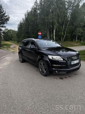 Melns Audi Q7 2006 Daugavpils, ar dzinēja tilpumu 3.00 L un nobraukumu 320 tūkst. km par 5666 €, foto 3 vietnē AUTOMOTO.COM.LV