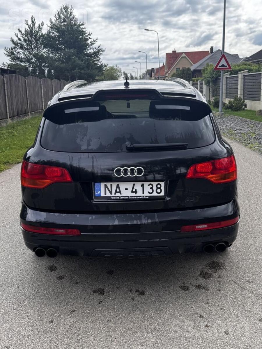 Melns Audi Q7 2006 Daugavpils, ar dzinēja tilpumu 3.00 L un nobraukumu 320 tūkst. km par 5666 €, foto 4 vietnē AUTOMOTO.COM.LV