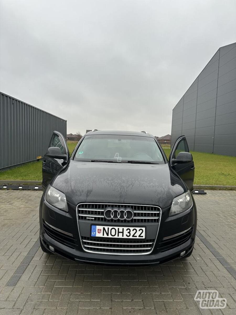 Melns Audi Q7 2006 Klaipėda, ar dzinēja tilpumu 3.00 L un nobraukumu 290 tūkst. km par 5800 €, foto 1 vietnē AUTOMOTO.COM.LV