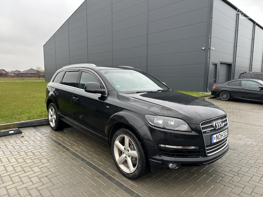 Melns Audi Q7 2006 Klaipėda, ar dzinēja tilpumu 3.00 L un nobraukumu 290 tūkst. km par 5800 €, foto 5 vietnē AUTOMOTO.COM.LV