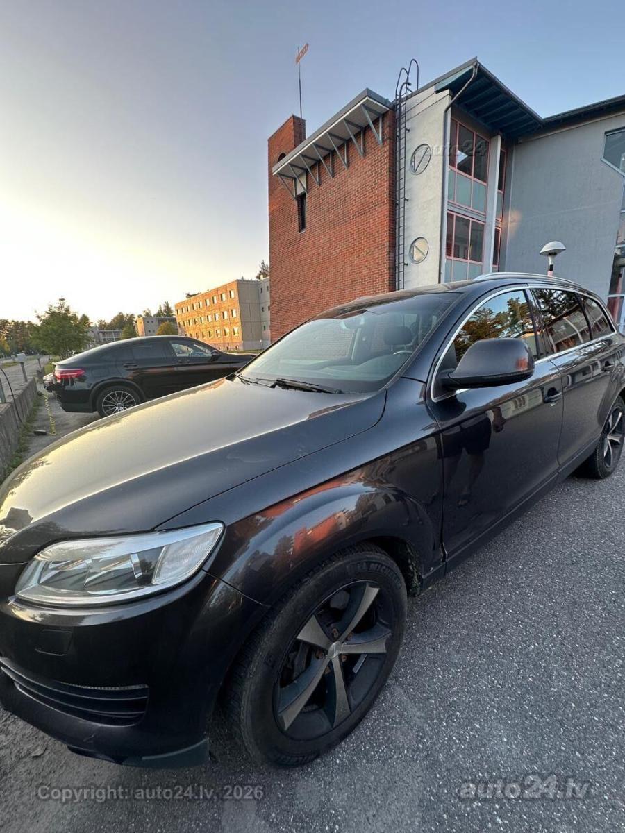 Black Audi Q7 2006 in Tallinn, with an engine capacity of 3.00 L and mileage of 390 thousand km for 3799 €, photo 1 on AUTOMOTO.COM.LV