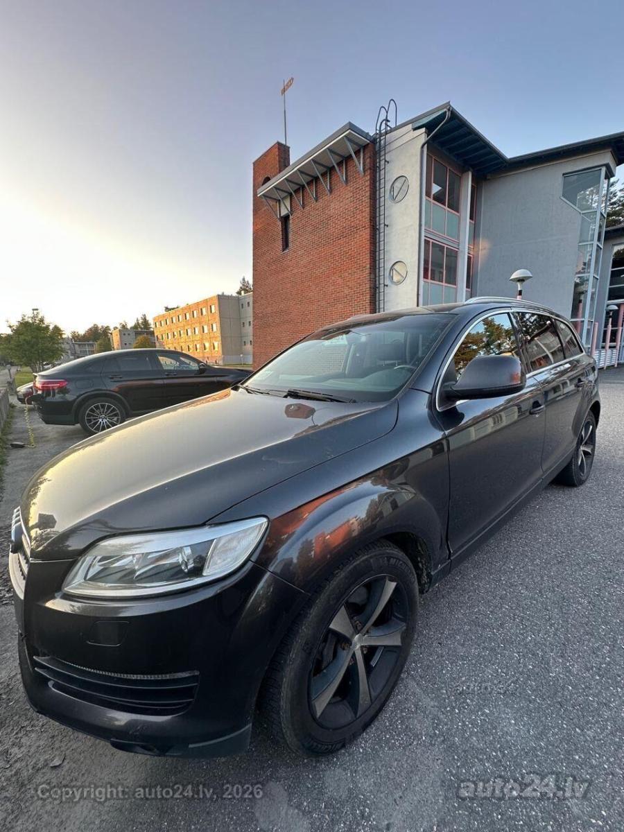 Black Audi Q7 2006 in Tallinn, with an engine capacity of 3.00 L and mileage of 390 thousand km for 3799 €, photo 2 on AUTOMOTO.COM.LV
