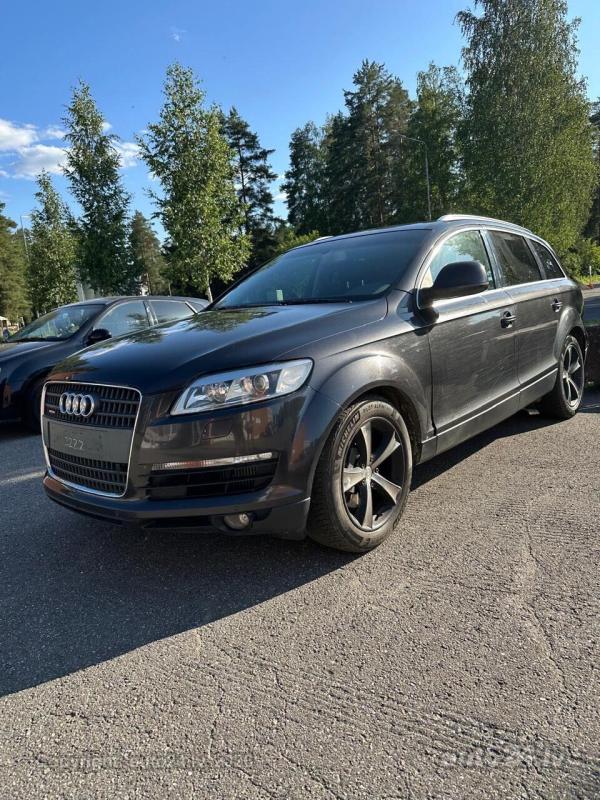 Melns Audi Q7 2006 Tallina, ar dzinēja tilpumu 3.00 L un nobraukumu 390 tūkst. km par 3799 €, foto 7 vietnē AUTOMOTO.COM.LV