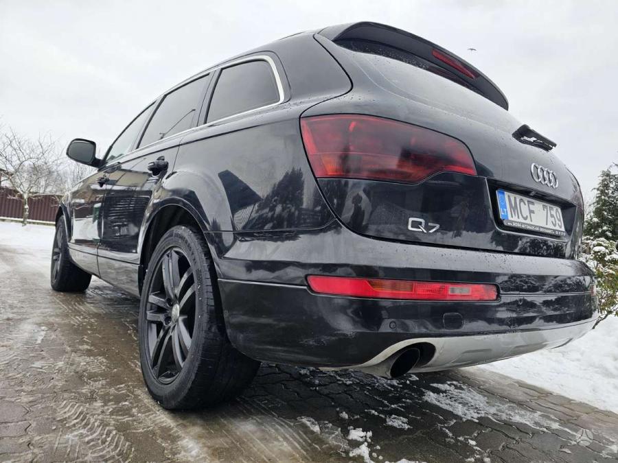 Melns Audi Q7 2006 Kauņa, ar dzinēja tilpumu 3.00 L un nobraukumu 278 tūkst. km par 5850 €, foto 11 vietnē AUTOMOTO.COM.LV