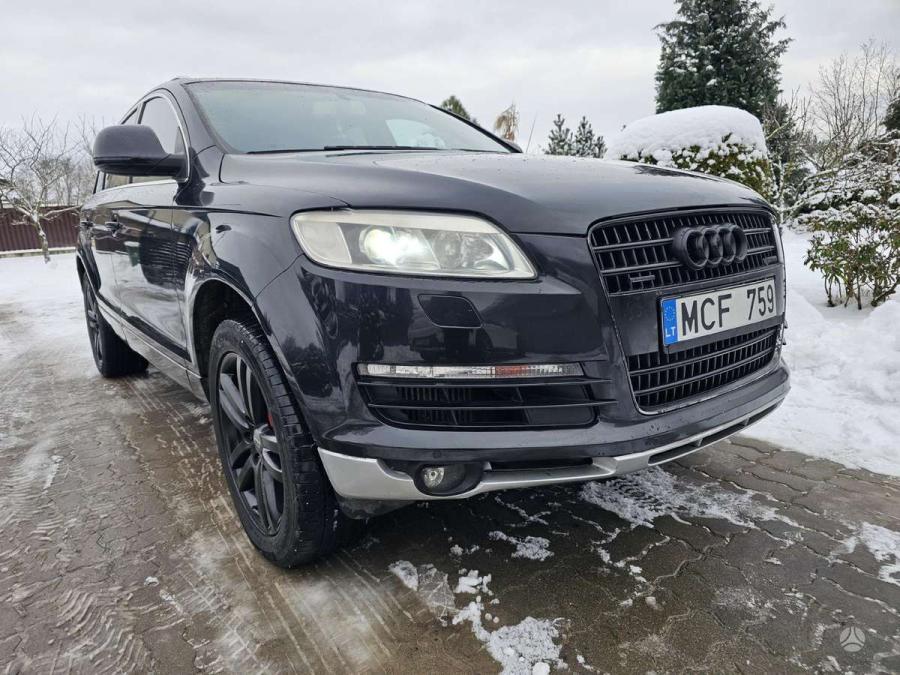 Melns Audi Q7 2006 Kauņa, ar dzinēja tilpumu 3.00 L un nobraukumu 278 tūkst. km par 5850 €, foto 13 vietnē AUTOMOTO.COM.LV