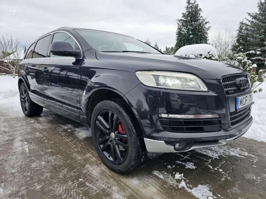 Melns Audi Q7 2006 Kauņa, ar dzinēja tilpumu 3.00 L un nobraukumu 278 tūkst. km par 5850 €, foto 14 vietnē AUTOMOTO.COM.LV