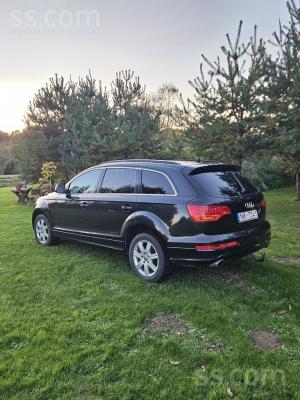 Melns Audi Q7 2006 Bauska, ar dzinēja tilpumu 3.00 L un nobraukumu 330 tūkst. km par 6000 €, foto 10 vietnē AUTOMOTO.COM.LV
