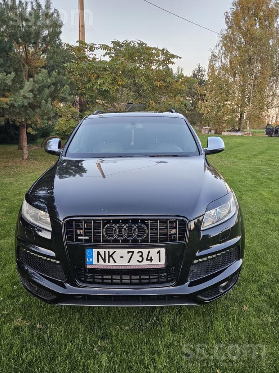 Melns Audi Q7 2006 Bauska, ar dzinēja tilpumu 3.00 L un nobraukumu 330 tūkst. km par 6000 €, foto 11 vietnē AUTOMOTO.COM.LV