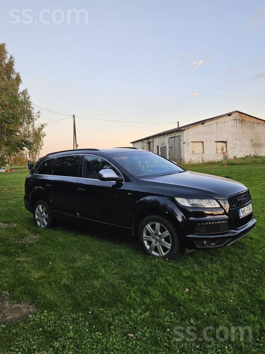 Melns Audi Q7 2006 Bauska, ar dzinēja tilpumu 3.00 L un nobraukumu 330 tūkst. km par 6000 €, foto 12 vietnē AUTOMOTO.COM.LV