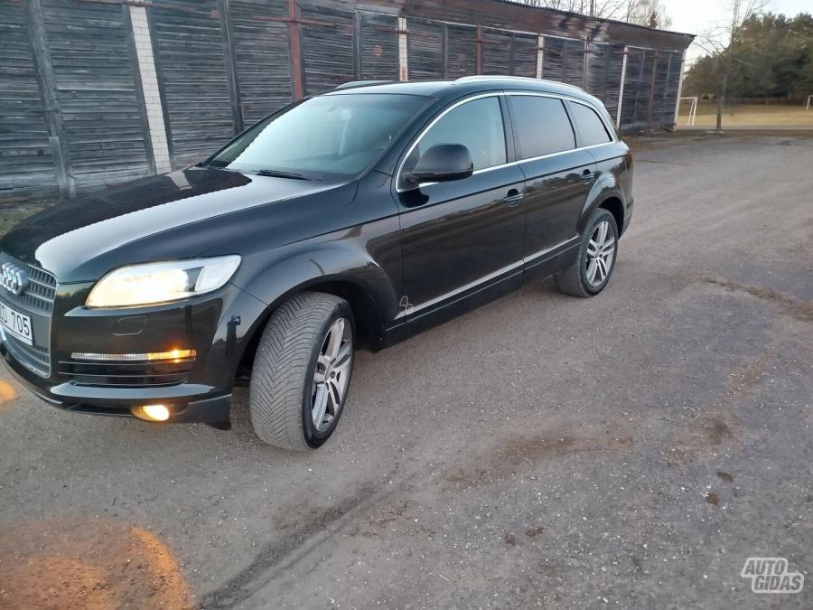 Melns Audi Q7 2006 Vilkaviškis, ar dzinēja tilpumu 3.00 L un nobraukumu 284 tūkst. km par 4000 €, foto 2 vietnē AUTOMOTO.COM.LV