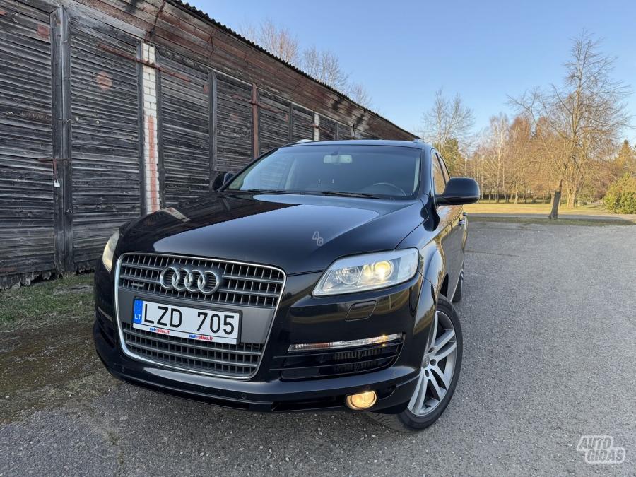 Melns Audi Q7 2006 Vilkaviškis, ar dzinēja tilpumu 3.00 L un nobraukumu 285 tūkst. km par 5000 €, foto 1 vietnē AUTOMOTO.COM.LV