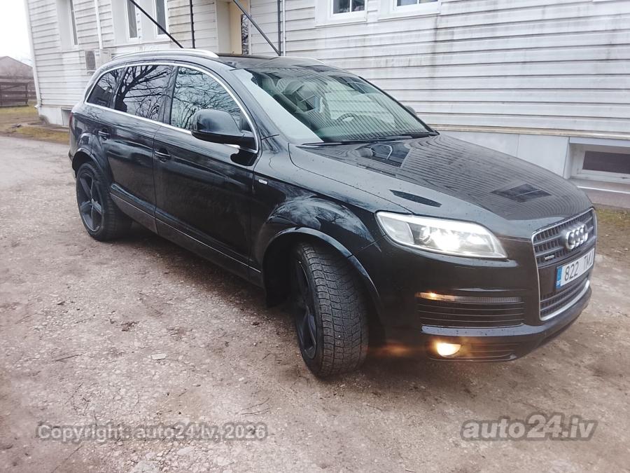 Black Audi Q7 2006 in Tapa, with an engine capacity of 3.00 L and mileage of 470 thousand km for 4200 €, photo 6 on AUTOMOTO.COM.LV