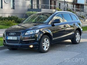 Melns Audi Q7 2006 Rīga, ar dzinēja tilpumu 3.00 L un nobraukumu 347 tūkst. km par 2990 €, foto 6 vietnē AUTOMOTO.COM.LV
