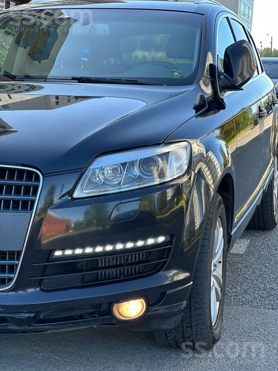 Melns Audi Q7 2006 Rīga, ar dzinēja tilpumu 3.00 L un nobraukumu 347 tūkst. km par 2990 €, foto 10 vietnē AUTOMOTO.COM.LV