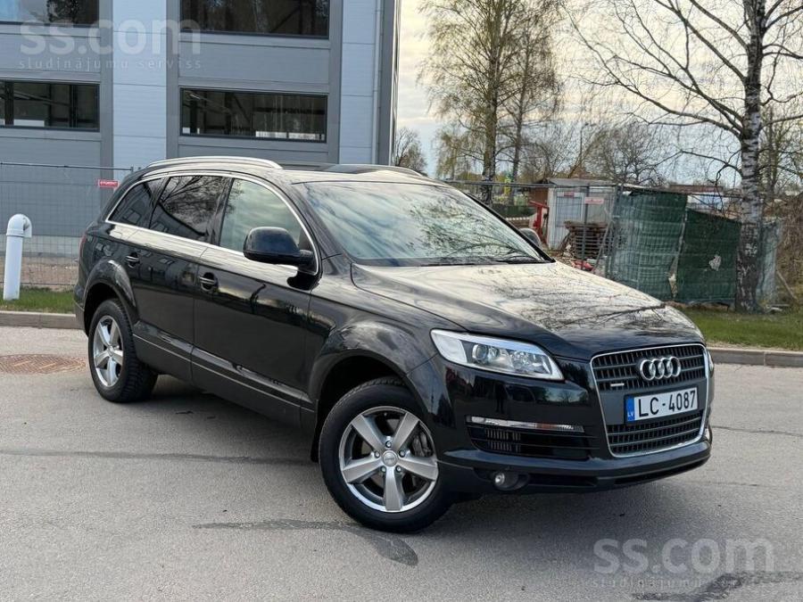 Melns Audi Q7 2006 Rīga, ar dzinēja tilpumu 3.00 L un nobraukumu 0 tūkst. km par 4650 €, foto 4 vietnē AUTOMOTO.COM.LV