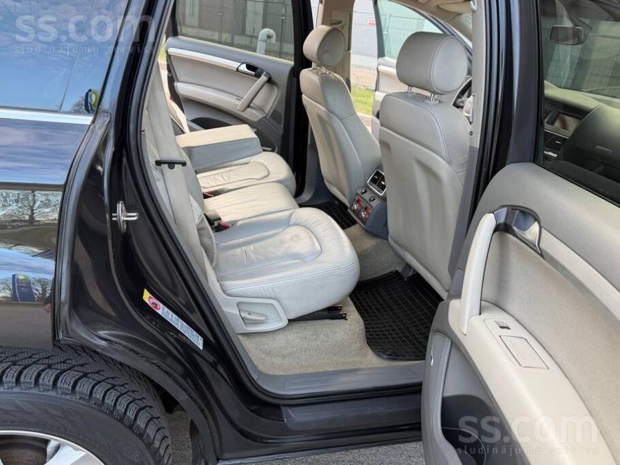Melns Audi Q7 2006 Rīga, ar dzinēja tilpumu 3.00 L un nobraukumu 0 tūkst. km par 4650 €, foto 18 vietnē AUTOMOTO.COM.LV