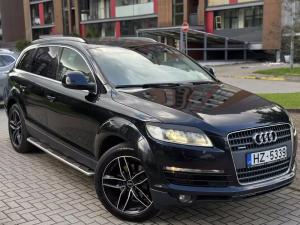 Melns Audi Q7 2006 Rīga, ar dzinēja tilpumu 3.00 L un nobraukumu 321 tūkst. km par 5690 €, foto  vietnē AUTOMOTO.COM.LV