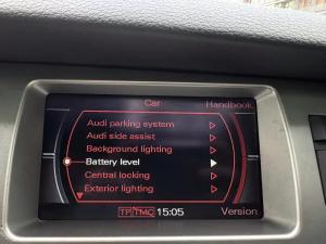 Black Audi Q7 2006 in Riga, with an engine capacity of 3.00 L and mileage of 238 thousand km for 6390 €, photo 23 on AUTOMOTO.COM.LV