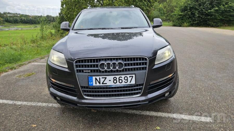 Melns Audi Q7 2006 Kuldīga, ar dzinēja tilpumu 3.00 L un nobraukumu 311 tūkst. km par 4200 €, foto 1 vietnē AUTOMOTO.COM.LV