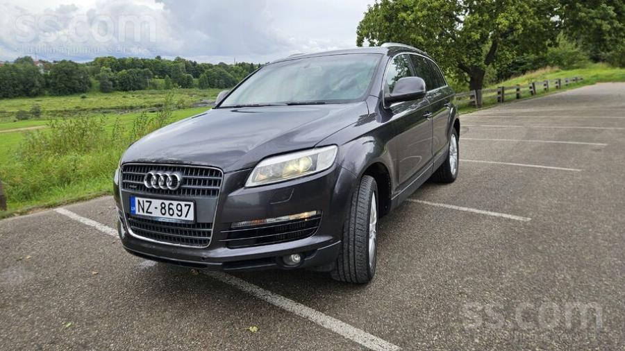 Melns Audi Q7 2006 Kuldīga, ar dzinēja tilpumu 3.00 L un nobraukumu 311 tūkst. km par 4200 €, foto 3 vietnē AUTOMOTO.COM.LV