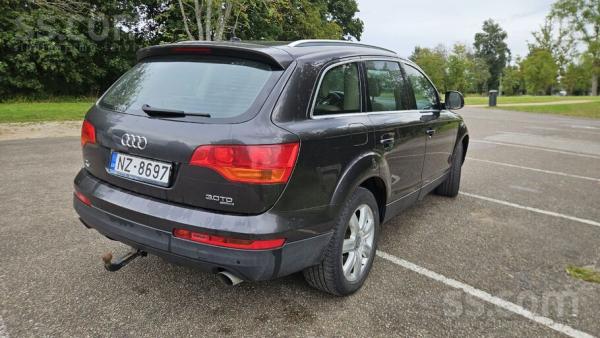Melns Audi Q7 2006 Kuldīga, ar dzinēja tilpumu 3.00 L un nobraukumu 311 tūkst. km par 4200 €, foto 6 vietnē AUTOMOTO.COM.LV