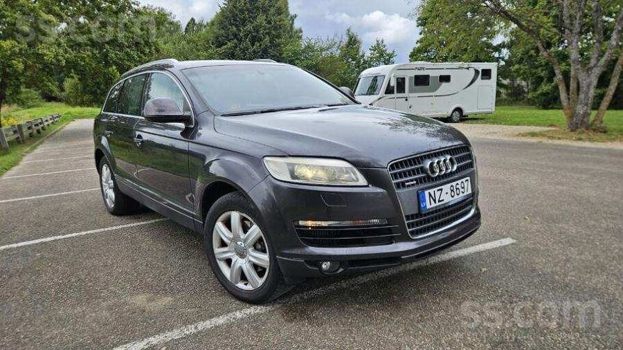 Melns Audi Q7 2006 Kuldīga, ar dzinēja tilpumu 3.00 L un nobraukumu 311 tūkst. km par 4200 €, foto 8 vietnē AUTOMOTO.COM.LV