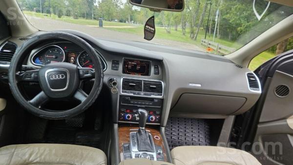 Melns Audi Q7 2006 Kuldīga, ar dzinēja tilpumu 3.00 L un nobraukumu 311 tūkst. km par 4200 €, foto 10 vietnē AUTOMOTO.COM.LV