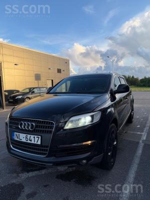 Black Audi Q7 2006 in Riga, with an engine capacity of 3.00 L and mileage of 253 thousand km for 5500 €, photo 10 on AUTOMOTO.COM.LV