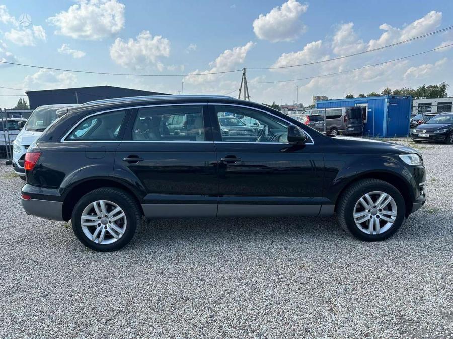 Black Audi Q7 2006 in Kaunas, with an engine capacity of 2.97 L and mileage of 358 thousand km for 4750 €, photo 10 on AUTOMOTO.COM.LV