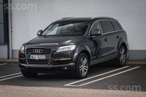 Black Audi Q7 2006 in Riga, with an engine capacity of 3.00 L and mileage of 284 thousand km for 5990 €, photo  on AUTOMOTO.COM.LV