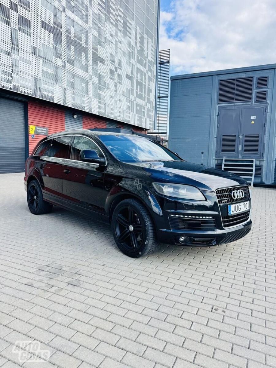 Melns Audi Q7 2006 Klaipėda, ar dzinēja tilpumu 3.00 L un nobraukumu 380 tūkst. km par 5700 €, foto 3 vietnē AUTOMOTO.COM.LV