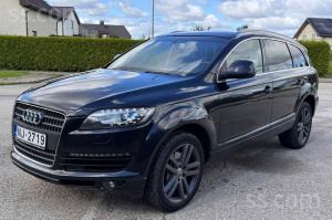 Black Audi Q7 2006 in Riga, with an engine capacity of 3.00 L and mileage of 498 thousand km for 4200 €, photo  on AUTOMOTO.COM.LV