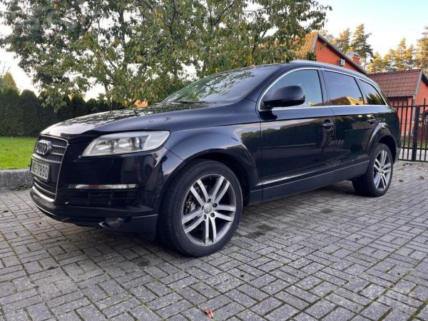 Melns Audi Q7 2006 Rīga, ar dzinēja tilpumu 3.00 L un nobraukumu 420 tūkst. km par 4500 €, foto 5 vietnē AUTOMOTO.COM.LV