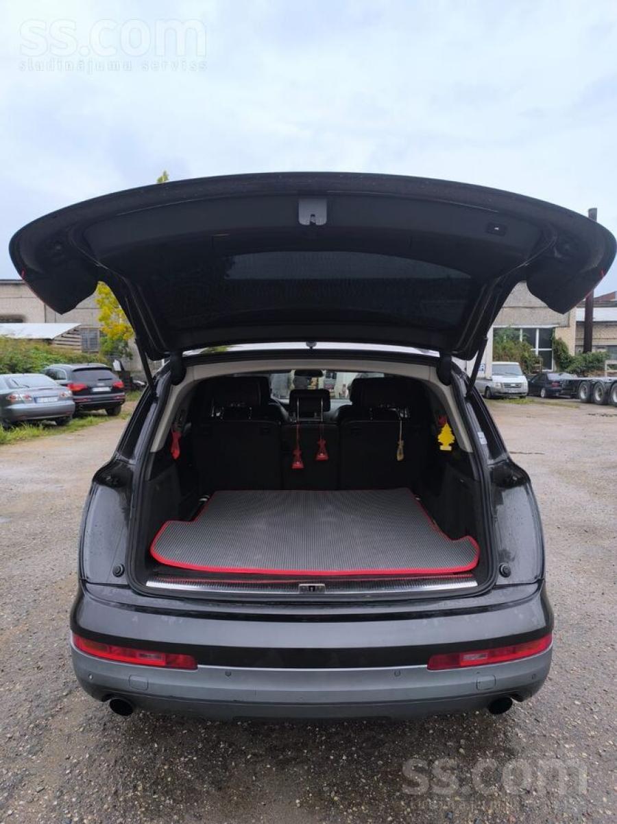 Melns Audi Q7 2006 Rīga, ar dzinēja tilpumu 3.00 L un nobraukumu 340 tūkst. km par 5800 €, foto 6 vietnē AUTOMOTO.COM.LV