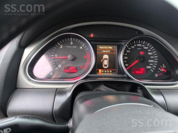 Черный Ауди Ку 7 2006 в Рига, объемом двигателя 3.00 л и пробегом 340 тыс. км за 5800 €, фото 8 на AUTOMOTO.COM.LV