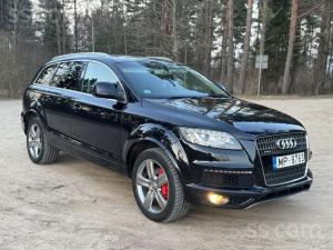 Black Audi Q7 2007 in Kuldiga, with an engine capacity of 3.00 L and mileage of 380 thousand km for 7500 €, photo 1 on AUTOMOTO.COM.LV
