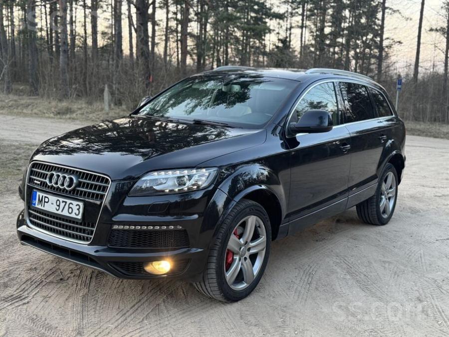 Black Audi Q7 2007 in Kuldiga, with an engine capacity of 3.00 L and mileage of 380 thousand km for 7500 €, photo 2 on AUTOMOTO.COM.LV